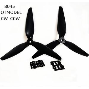 Jual QTMODEL 8045 8X4.5 3-Blade 8inch Propeller RC Multirotor X-Class ...