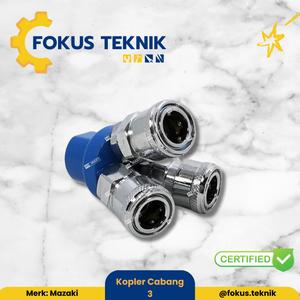Jual Kopler Cabang 3 / Air Quick Coupler 3 Way Mazaki - Kota Pekanbaru ...
