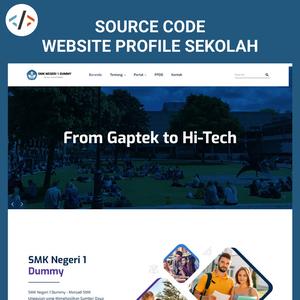 Jual Promo Source Code Website Profile Sekolah Limited - Kota Denpasar - buhajisulaimancantik ...