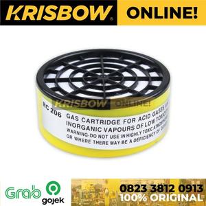Jual Krisbow Cartridge Filter Gas Asam Dan Uap Masker Respirator - Kota ...