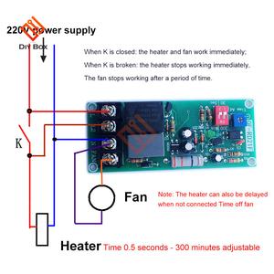 Jual RD21F AC100V-220V Adjustable Timer Control Relay Module Turn Off ...