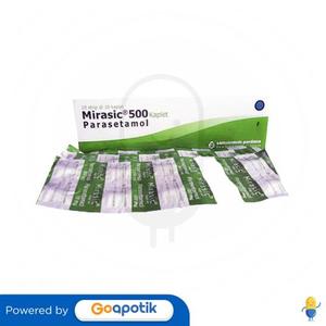 Jual MIRASIC 500 MG BOX 100 KAPLET - Kota Surabaya - Apotek Duta Farma ...