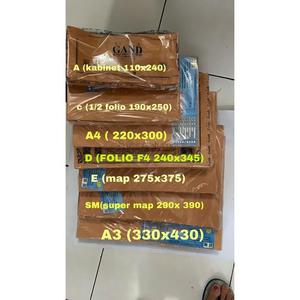 Jual TERSEDIAA!!! MAP / AMPLOP COKLAT DENGAN SEAL UKURAN D (FOLIO F4 ...