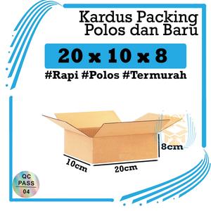 Jual Box Packing 20x10x8 / Kardus Packing / Karton Packing cocok untuk ...