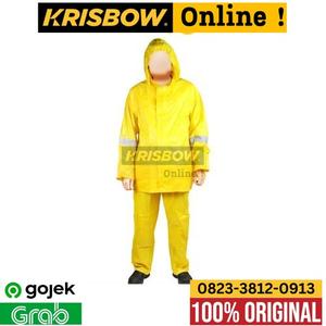 Jual Krisbow Rainsuit Raincoat Kerja Outdoor Jas Hujan Pvc Ukuran M ...