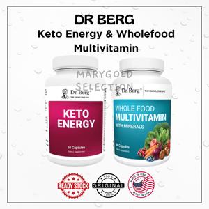 Jual Dr Berg Wholefood Multivitamin Keto Energy Mitochondria 60 ...