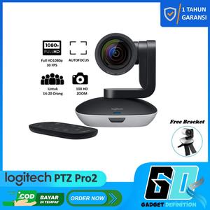 Jual LOGITECH PTZ Pro 2 CC2900EP HD 1080p Video Camera Webcam with ...