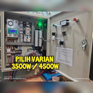 Jual box panel plts off grid ATS otomatis - 3500w 48v Best - Jakarta ...