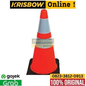 Jual Krisbow Traffic Trafic Cone Kerucut Jalan Raya Lalu Lintas Pvc 70 ...