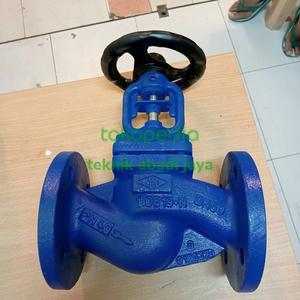 Jual globe valve 2" inch PN 40 ari armaturen bellow seal steam ari faba ...