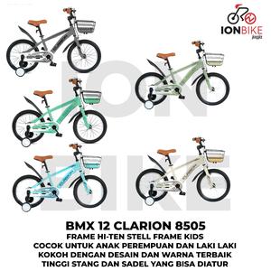 Jual Sepeda BMX 12 Clarion 8505 Keranjang Anak London Vintage Klasik ...