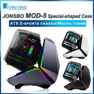 Jual JONSBO MOD5 Gaming E-sports Case Mid Tower Side Transparent Open ...
