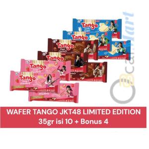 Jual WAFER TANGO JKT48 35gr isi 10 + Bonus 4 Limited Edition - COKLAT ...