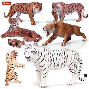 Jual Oenux Wild Animals Cat Tiger Simulation Saber-toothed Tiger Action ...