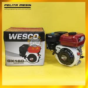 Jual ENGINE MESIN PENGGERAK 5,5HP GASOLINE WESCO GX 160 / GX160 / WESCO160 MESIN SERBAGUNA ...