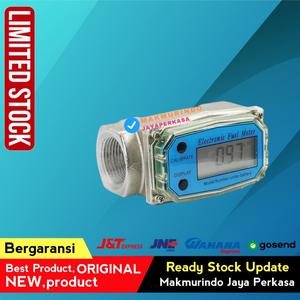 Jual Digital Flow Meter Turbine 1 Inch Flow Meter Air/Solar/Minyak ...