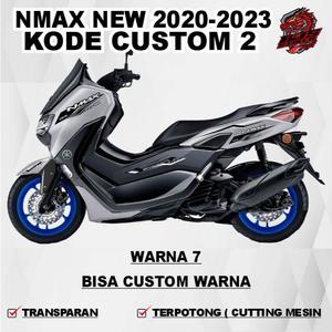 Jual Stiker New Nmax 155 custom 2 - Stiker Decal Transparan New Nmax ...