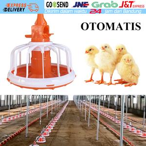 Jual Tempat Makan Pakan Ayam Otomatis Alat Ternak Ayam Unggas Pan Feeder Ayam - Kota Cimahi ...