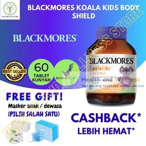 Jual BLACKMORES KIDS BODY SHIELD KOALA VITAMIN ANAK 60 TABLET 100 ...