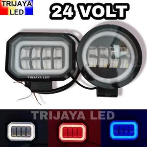 Jual READY SIAP KIRM LAMPU TEMBAK SOROT LED CWL 24 VOLT TRUK BUS FUSO DAYMAKER MINI 4 MATA ANGEL ...
