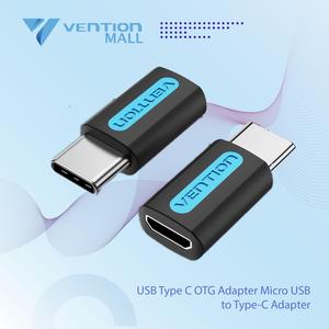 Jual Vention USB Type C Adapter Micro USB Female to USB C Male ...