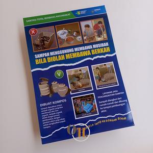 Jual Poster STBM - Poster Pengelolaan Sampah Rumah Tangga - Poster PSRT ...