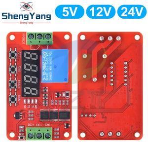Jual DC 5V 12V 24V 1 Channel Relay Module FRM01 Multifunction Relay Loop Delay Timer Switch Self ...