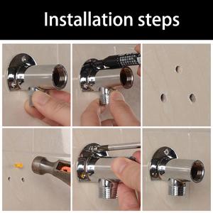 Jual 1/2" 3/4" Bathroom Faucet Fixed Base Wall Mounted Tap Installation ...