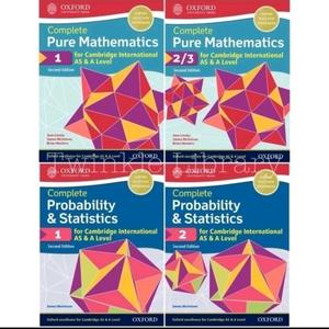 Jual Buku Complete Pure Mathematics / Probability & Statistics Level 1/ ...