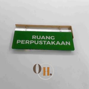 Jual Akrilik Ruang Perpustakaan - Sekolah - Papan Nama Ruang Akrilik ...