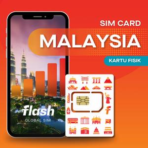 Jual Sim Card Malaysia Unlimited Data Flash Global Sim Simcard Malaysia ...
