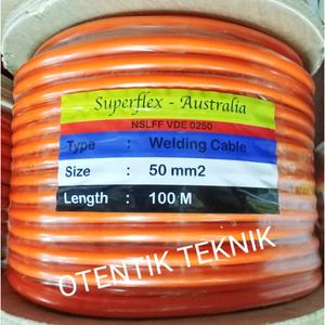 Jual KABEL LAS SUPERFLEX 50 MM - WELDING CABLE 50MM SUPER FLEX FULL ...