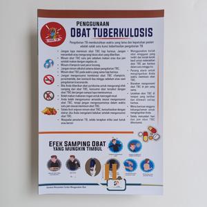 Jual Poster Cara Penggunaan Obat Tuberkulosis - Poster TBC - Poster ...