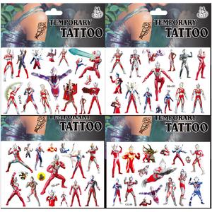 Jual Ultraman Temporary Tattoo Stickers Zero Geed Rosso Tregear Tiga ...