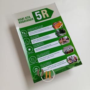 Jual Poster Mari Budayakan 5R - Poster 5R - Budaya kerja - Kota Bekasi ...