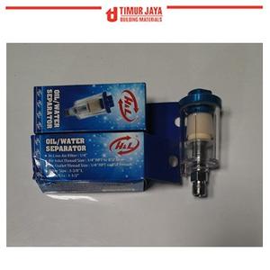Jual HNL mini 1/4 Water Oil Filter Separator Air Udara Kompresor bwh ...
