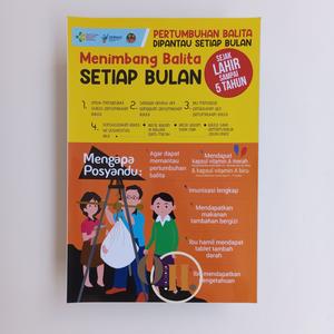 Jual Poster 12 Indikator Keluarga Sehat, Poster Menimbang Balita Setiap ...
