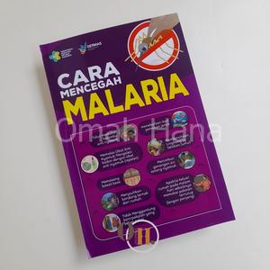 Jual Poster Cara Mencegah Malaria - Poster Waspada Nyamuk Malaria - GERMAS - Jakarta Selatan ...