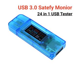 Jual 24 in 1 USB Tester QC3.0 USB 3.0 Voltage Current Capacity Watt ...