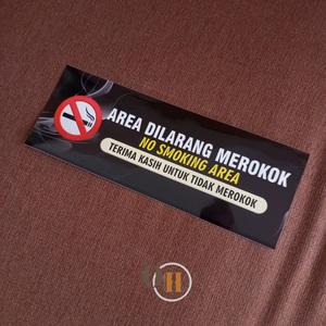 Jual Stiker kawasan tanpa rokok - Stiker terima kasih tidak merokok ...