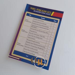 Jual Poster Tabel GCS - Poster Glasgow Coma Scale - Poster UGD ...