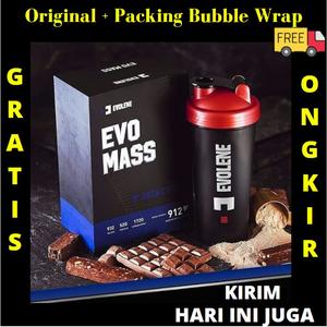 Jual EVOMASS 912 GAINER ORIGINAL EVOLENE SUSU 2 LBS BPOM SUSU PROTEIN ...