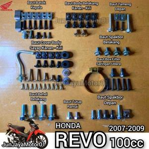 Jual Baut Lengkap Full Set Body Bodi Honda Revo Lama Lancip Generasi ...