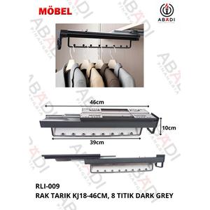 Jual Rak Rel Lemari Gantungan Baju Wardrobe Tarik Pull Out Drawer ...