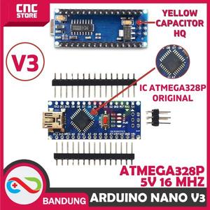 Jual NANO V3 ATMEGA328P-PU 5V ARDUINO NANO ATMEGA328 TANPA KABEL DATA ...
