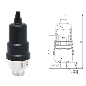 Jual Air Compressor Air Pressure Switch Pressure Adjustable Pressure ...
