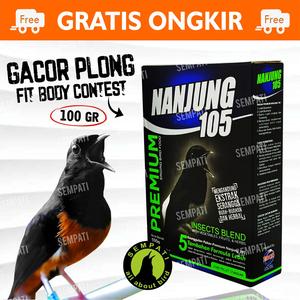 Jual NANJUNG 105 VOER PELET EBOD JAYA 100 GRAM PUR PELLET PAKAN MAKANAN ...