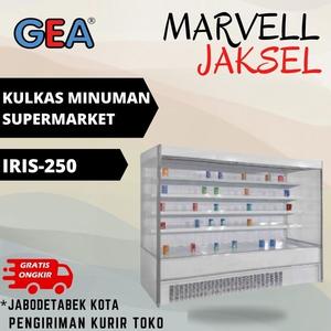 Jual GEA IRIS 250 IRIS-250 Kulkas Multideck Opened Chiller Self Contained - Jakarta Selatan ...