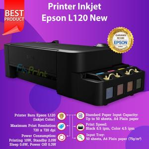 Jual PTC PRINTER EPSON L120 Hitam Print Warna Infus Modif Ink tank ...