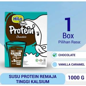 Jual HiLo Teen Protein Chocolate 1000gr/750gr/500gr - HiLo Protein ...